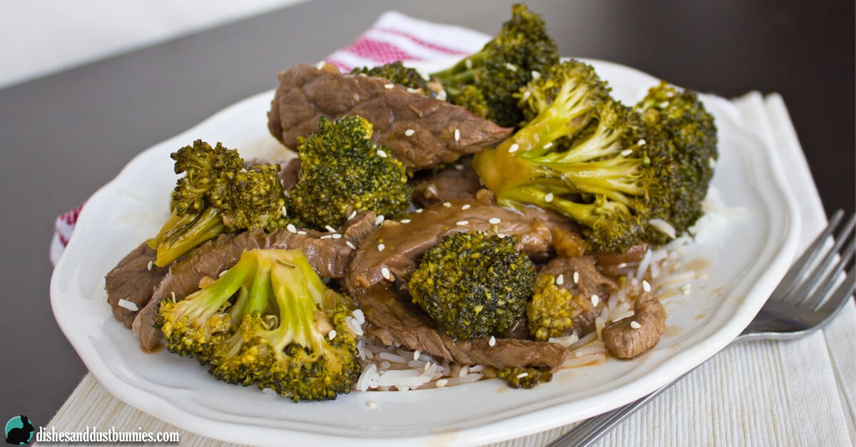 Restaurant Style Beef and Broccoli - Dishes & Dust Bunnies