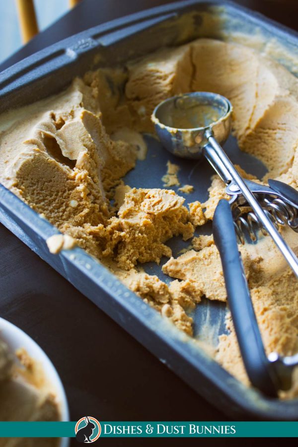 Pumpkin Spice Latte Ice Cream - Dishes & Dust Bunnies