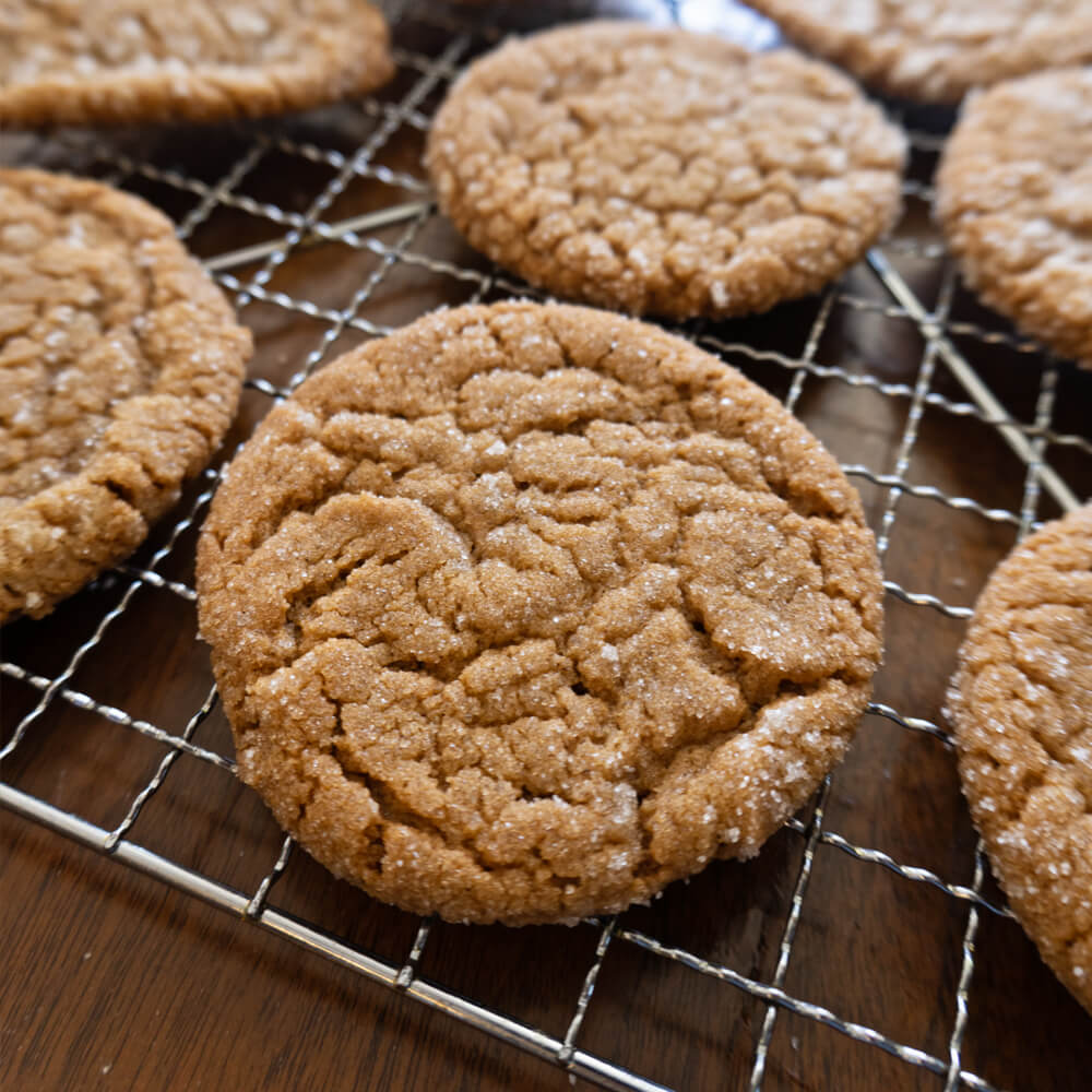 Ginger Sparkle Cookies - Dishes & Dust Bunnies