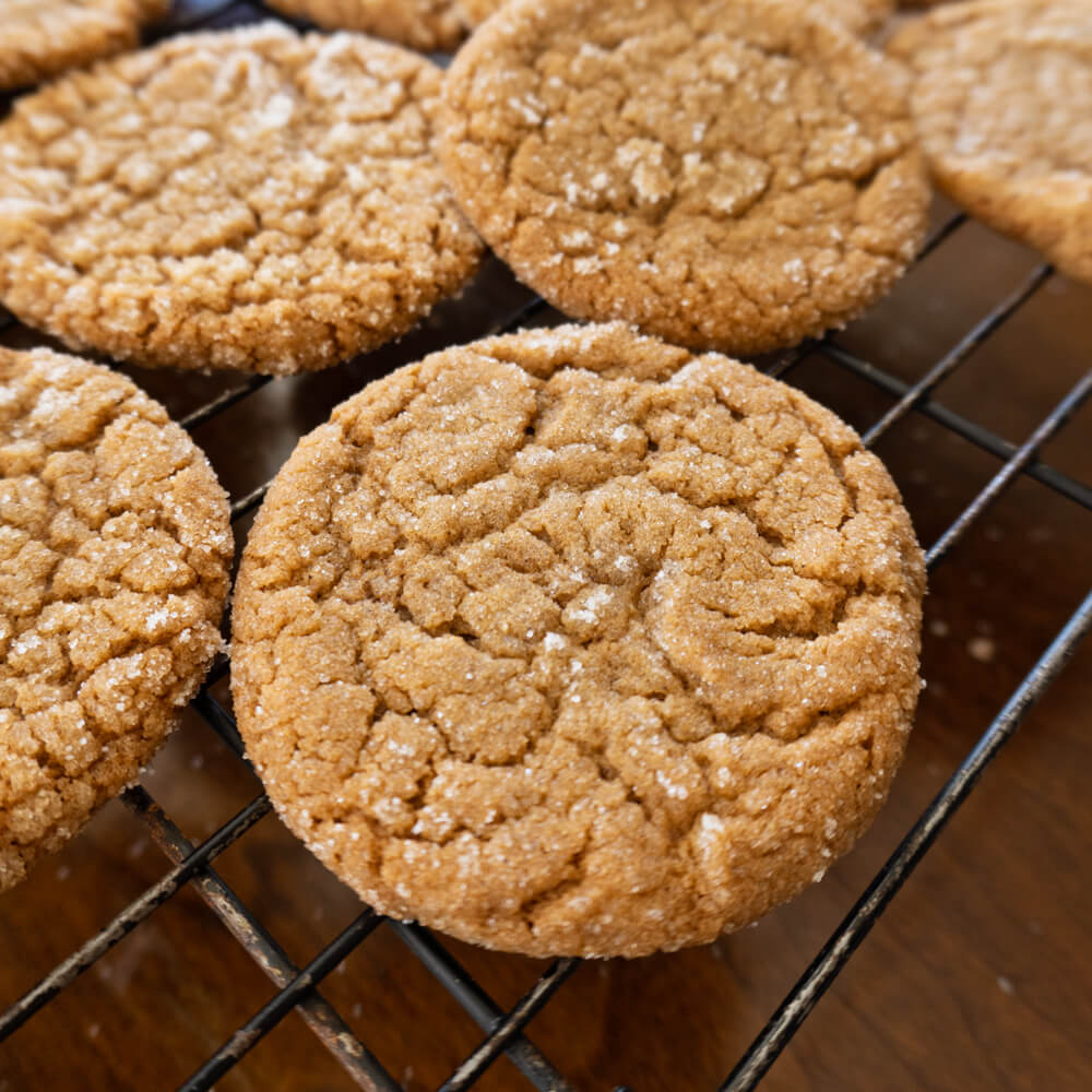 Ginger Sparkle Cookies - Dishes & Dust Bunnies
