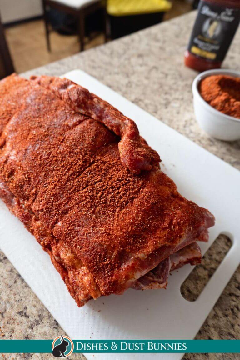 The Best Dry Rub for Pork Ribs - Dishes & Dust Bunnies