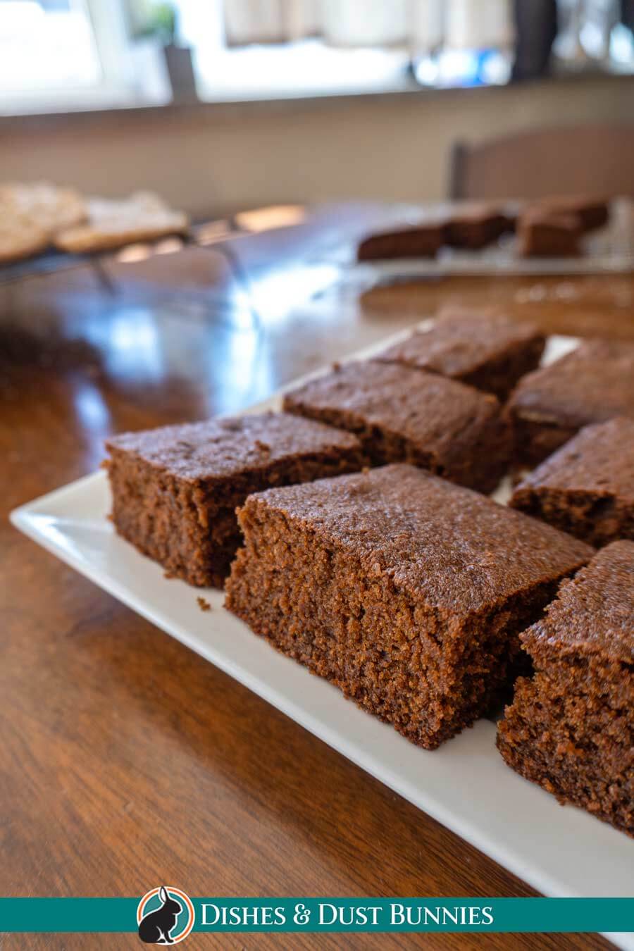 Classic Old Fashioned Gingerbread - Dishes & Dust Bunnies