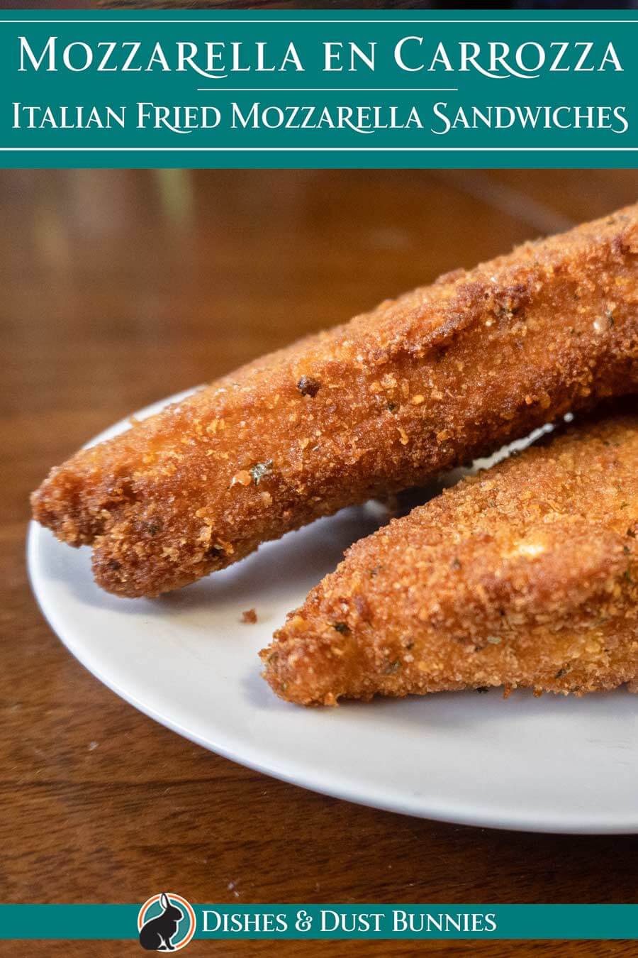 Mozzarella en Carrozza - Italian Fried Mozzarella Sandwiches - Dishes ...