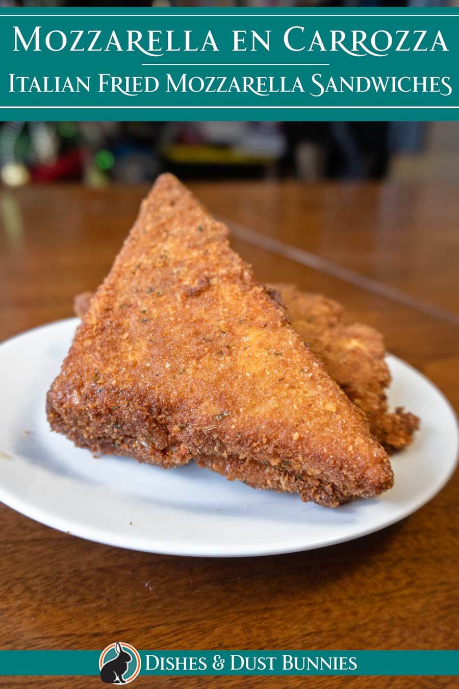 Mozzarella en Carrozza - Italian Fried Mozzarella Sandwiches - Dishes ...