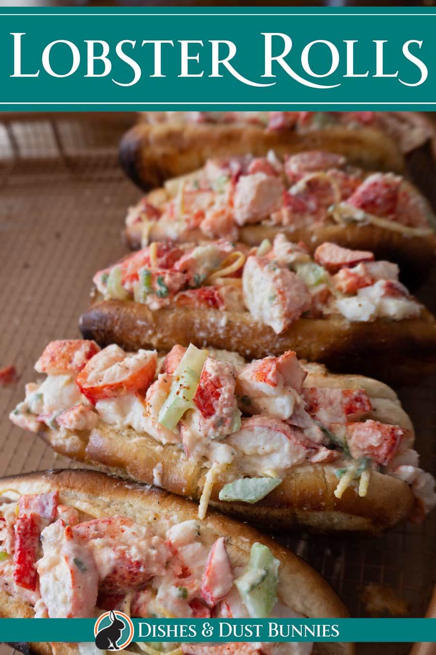 Lobster Rolls Recipe - An Atlantic Canadian Favorite! - Dishes & Dust ...