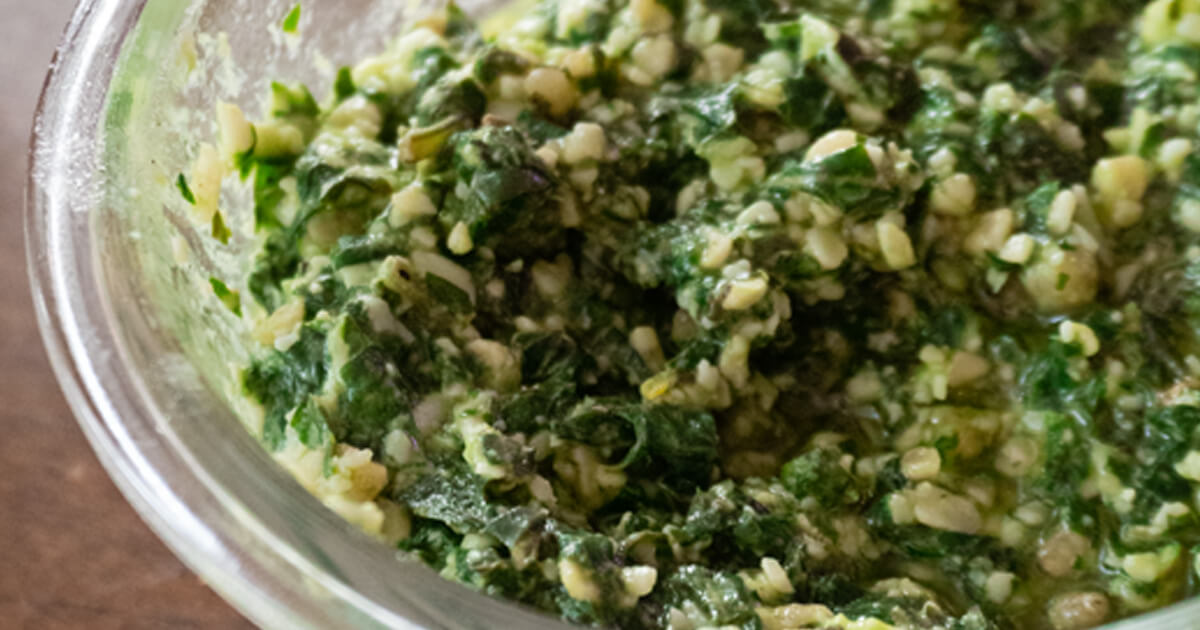 How to make Fresh Basil Pesto - Dishes & Dust Bunnies