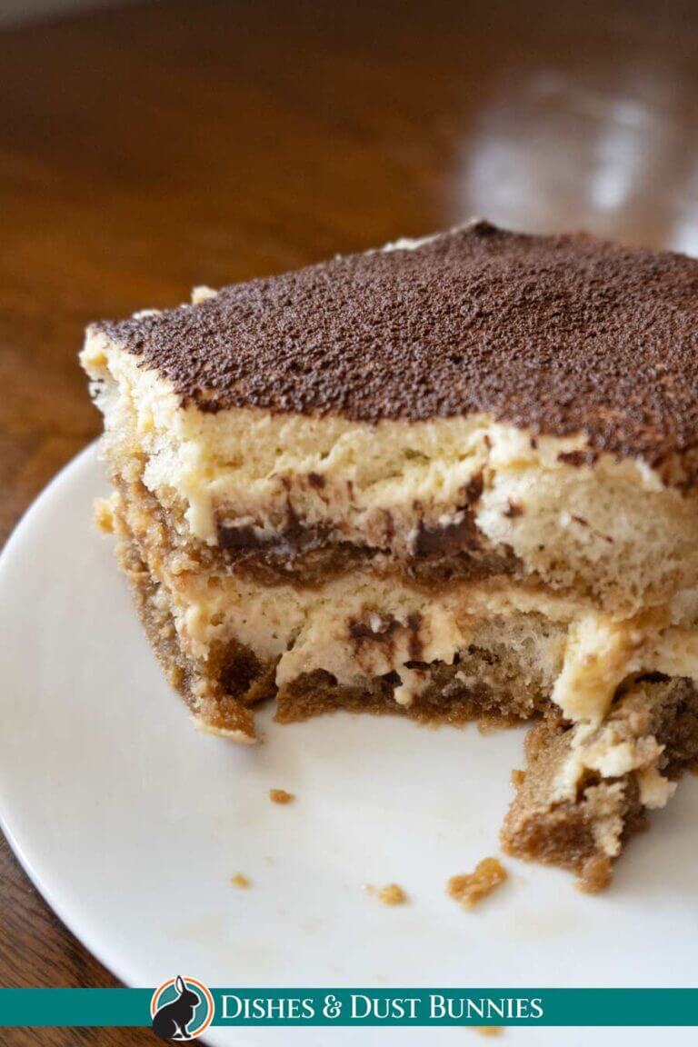 Authentic Tiramisu - Dishes & Dust Bunnies