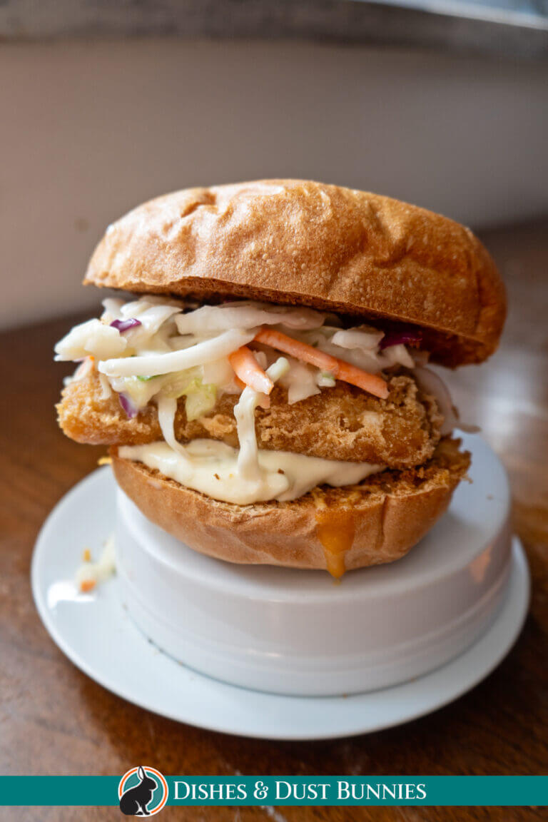 The Ultimate Fried Fish Sandwich - Dishes & Dust Bunnies