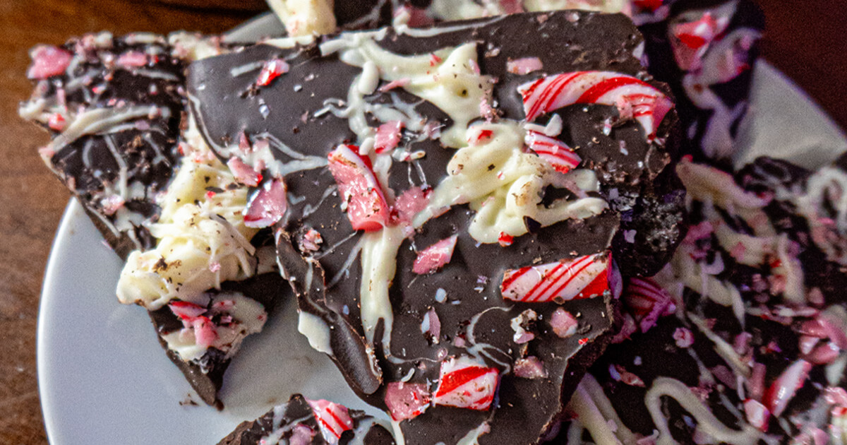 Peppermint Bark - Dishes & Dust Bunnies