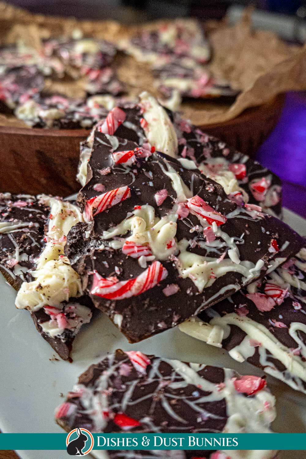 Peppermint Bark - Dishes & Dust Bunnies