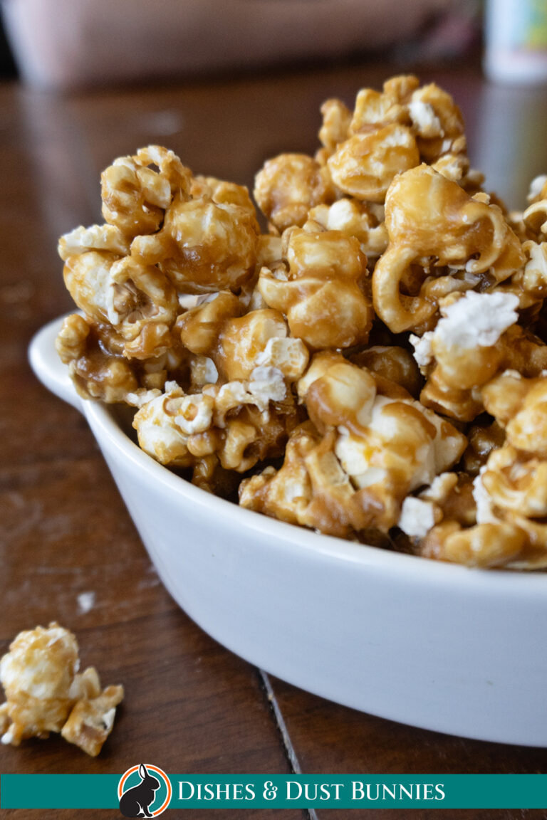 Caramel Popcorn (Better Than Store-Bought) - Dishes & Dust Bunnies